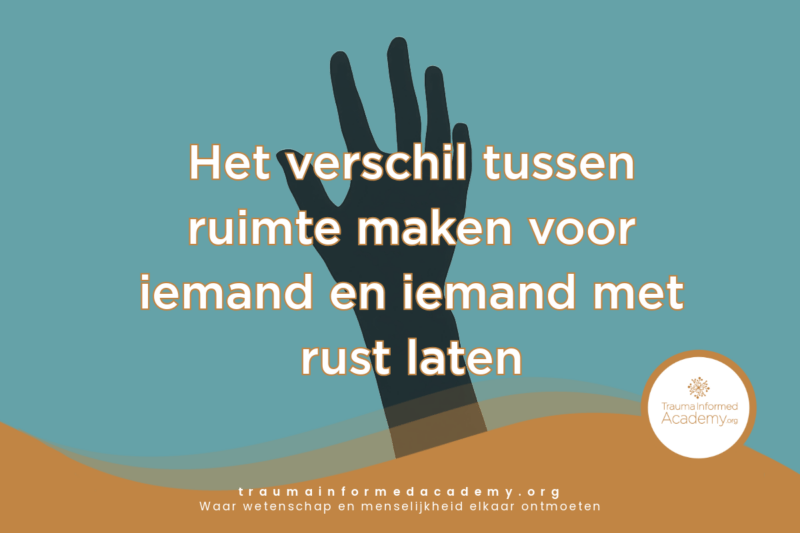 Verschillen tussen traumatisering, trigger en moeilijke ervaring ...